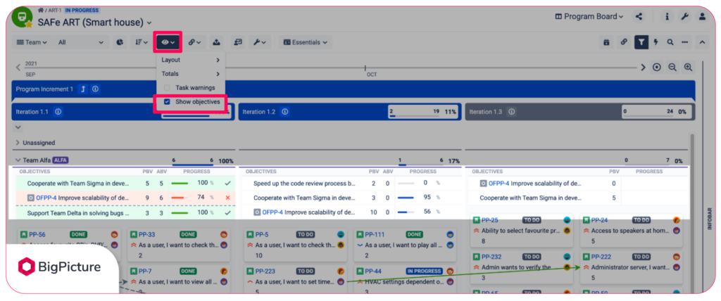 Setting and tracking Sprint Goals in Jira